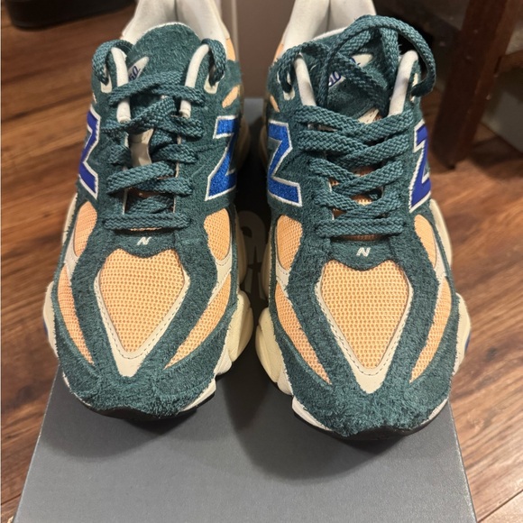 New Balance | Shoes | New Balance Blue And Tan Sneakers | Poshmark